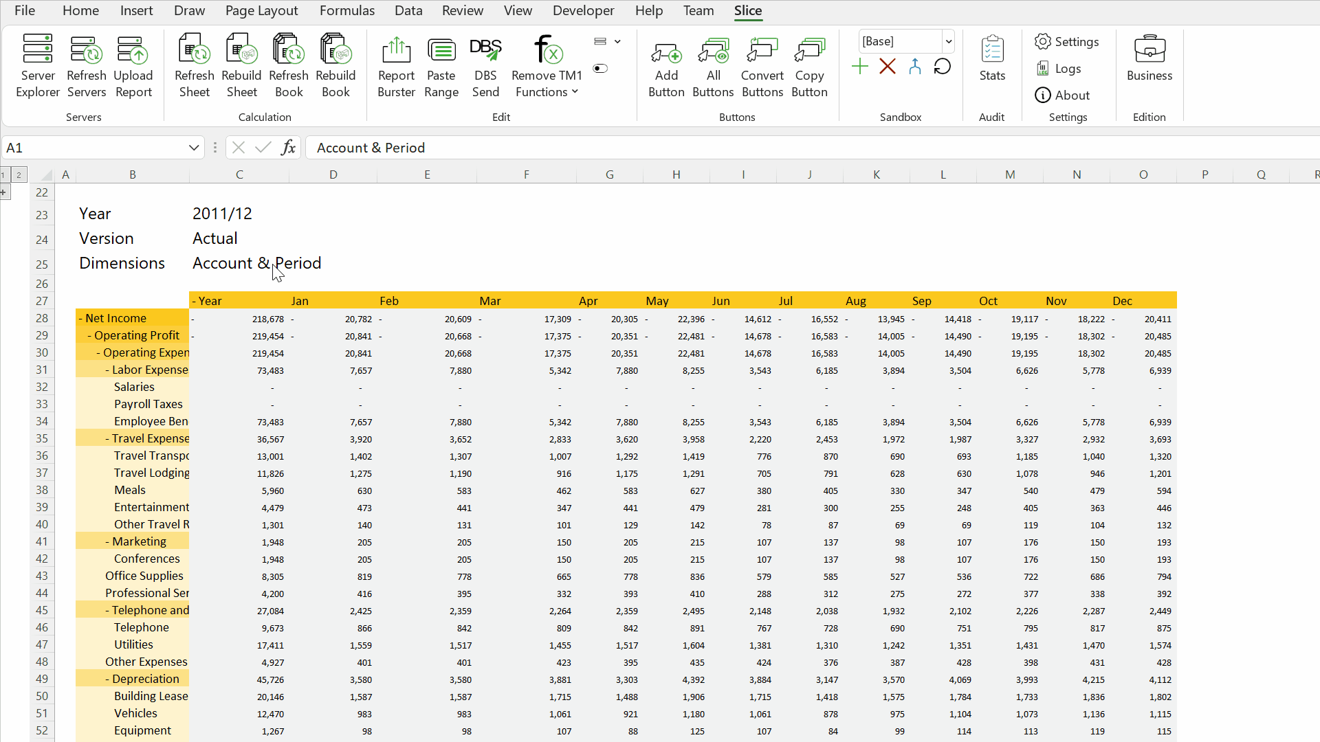 Introducing MDX Forms in Slice for TM1 - Cubewise CODE