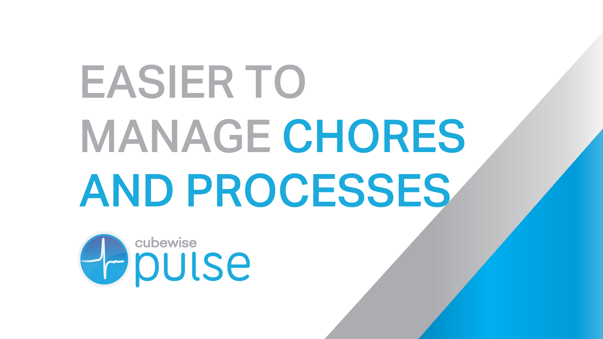Easier To Manage Chores And Processes With Pulse Cubewise Code