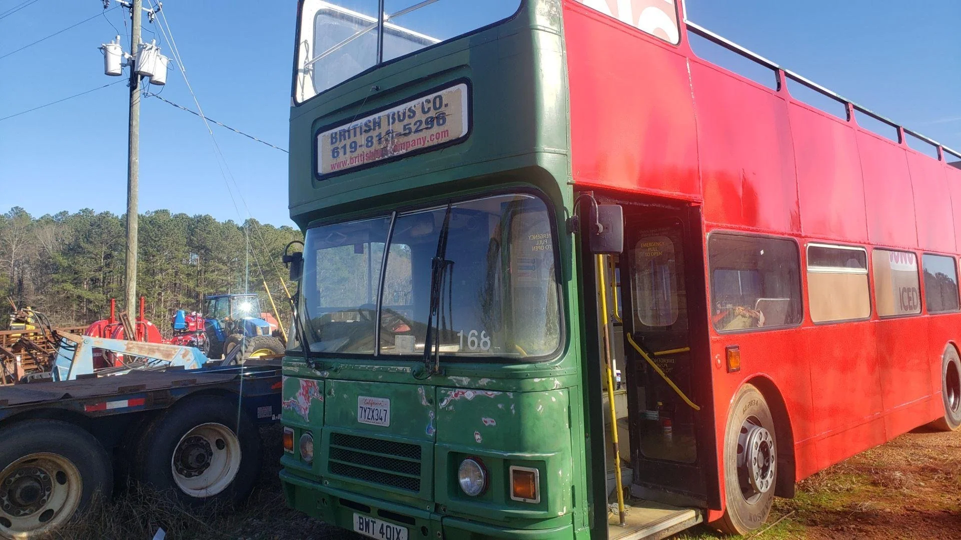 Double Decker Bus For Sale