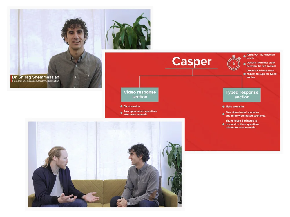 Casper Video Course (4 Practice Exams) — Shemmassian Academic Consulting