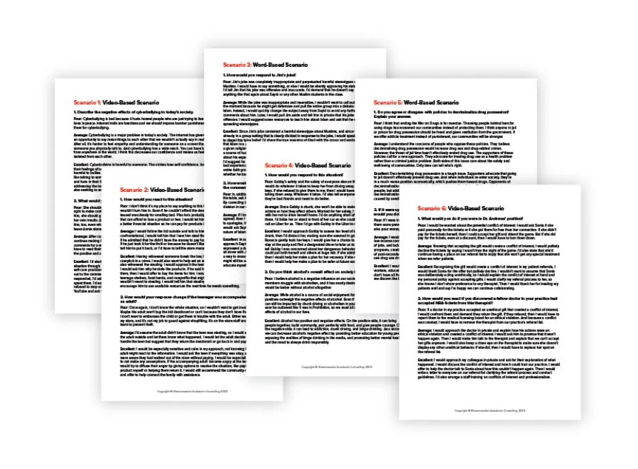 Casper Video Course (4 Practice Exams) — Shemmassian Academic Consulting