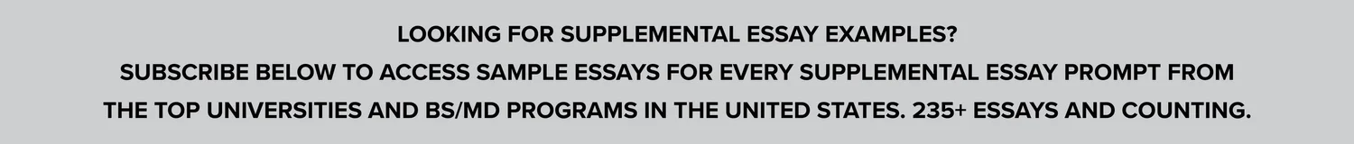 How to Get Into Brown PLME (Sample Essays Included) — Shemmassian ...