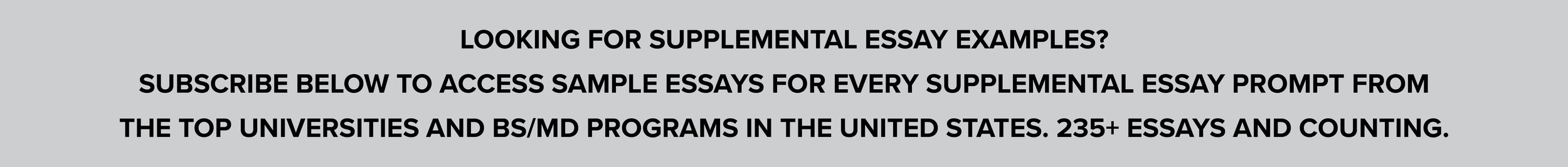 How to Get Into Brown PLME (Sample Essays Included) — Shemmassian ...