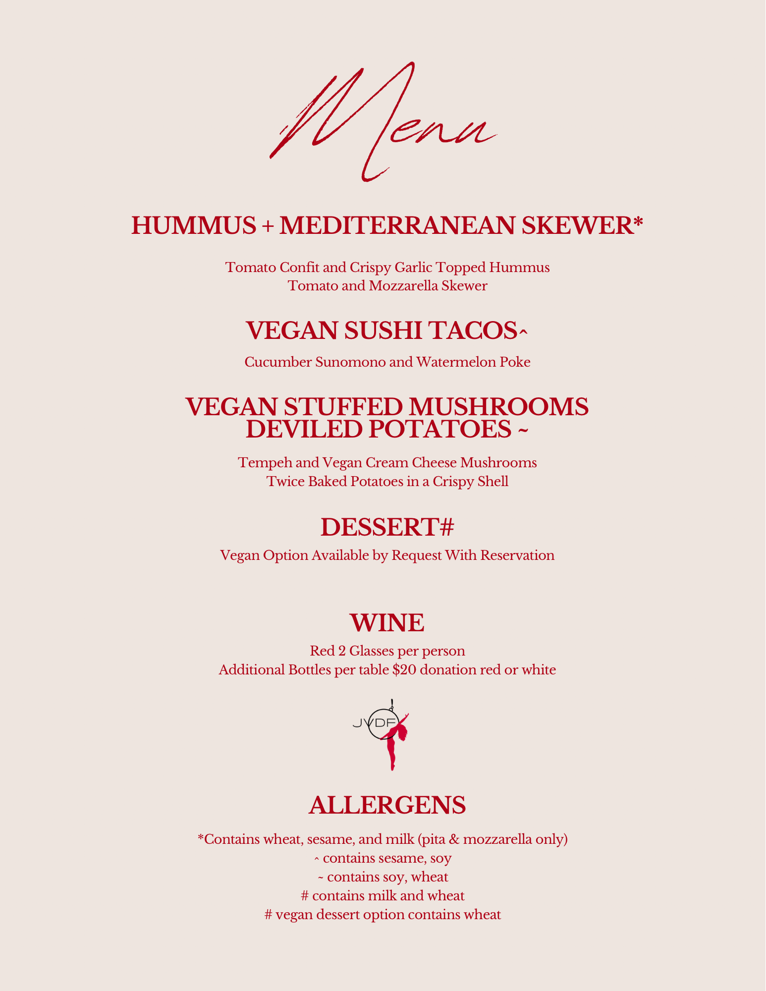 JVDF Vday Dinner Circus 2025 — Jagged Vertical Dance & Fitness