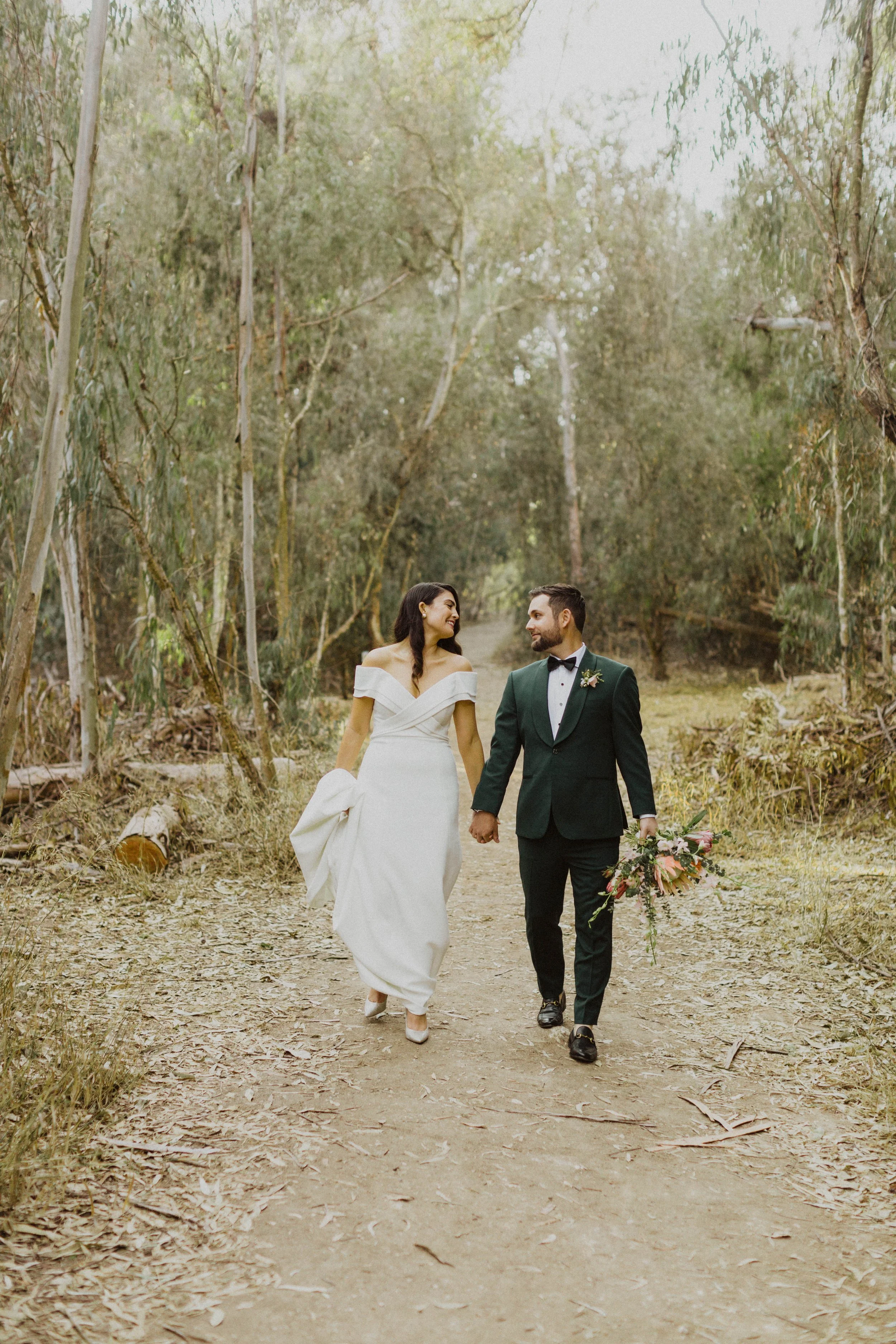 A BLUFF + EUCALYPTUS GROVE ELOPEMENT: ASHLEY + RYAN — Santa Barbara ...