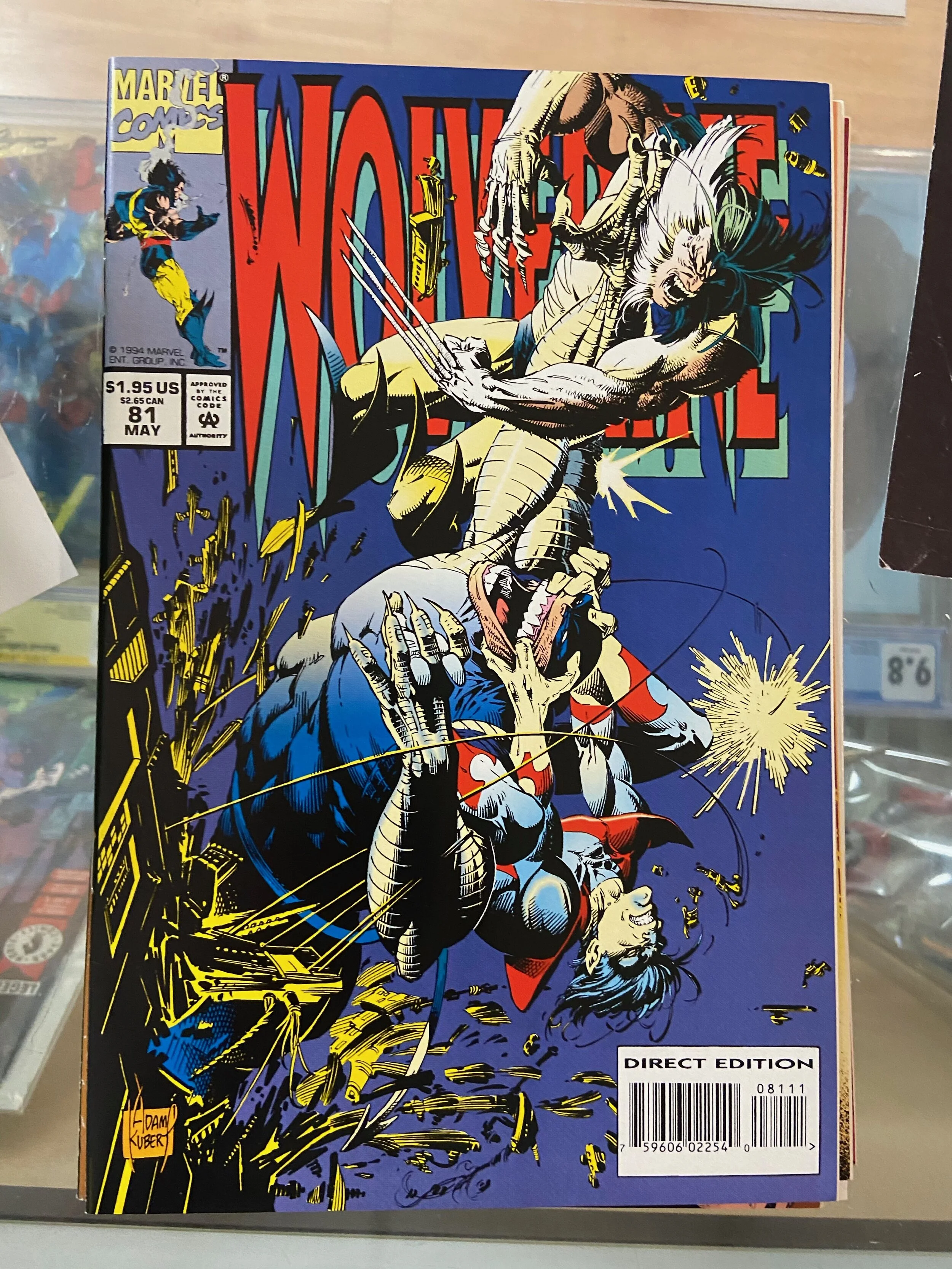 Wolverine Page 1 — The Canadian Comic Bin