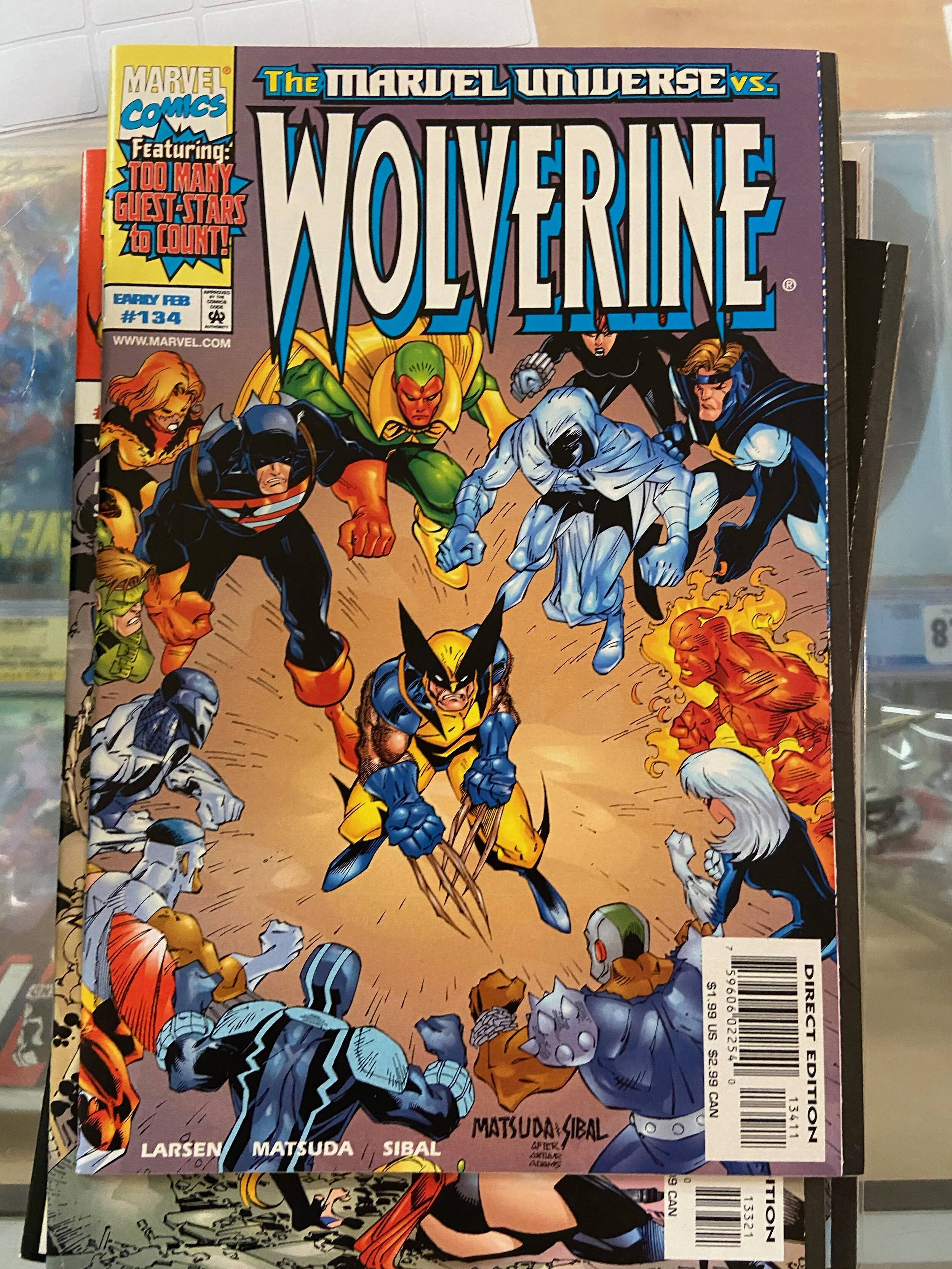 Wolverine Page 1 — The Canadian Comic Bin