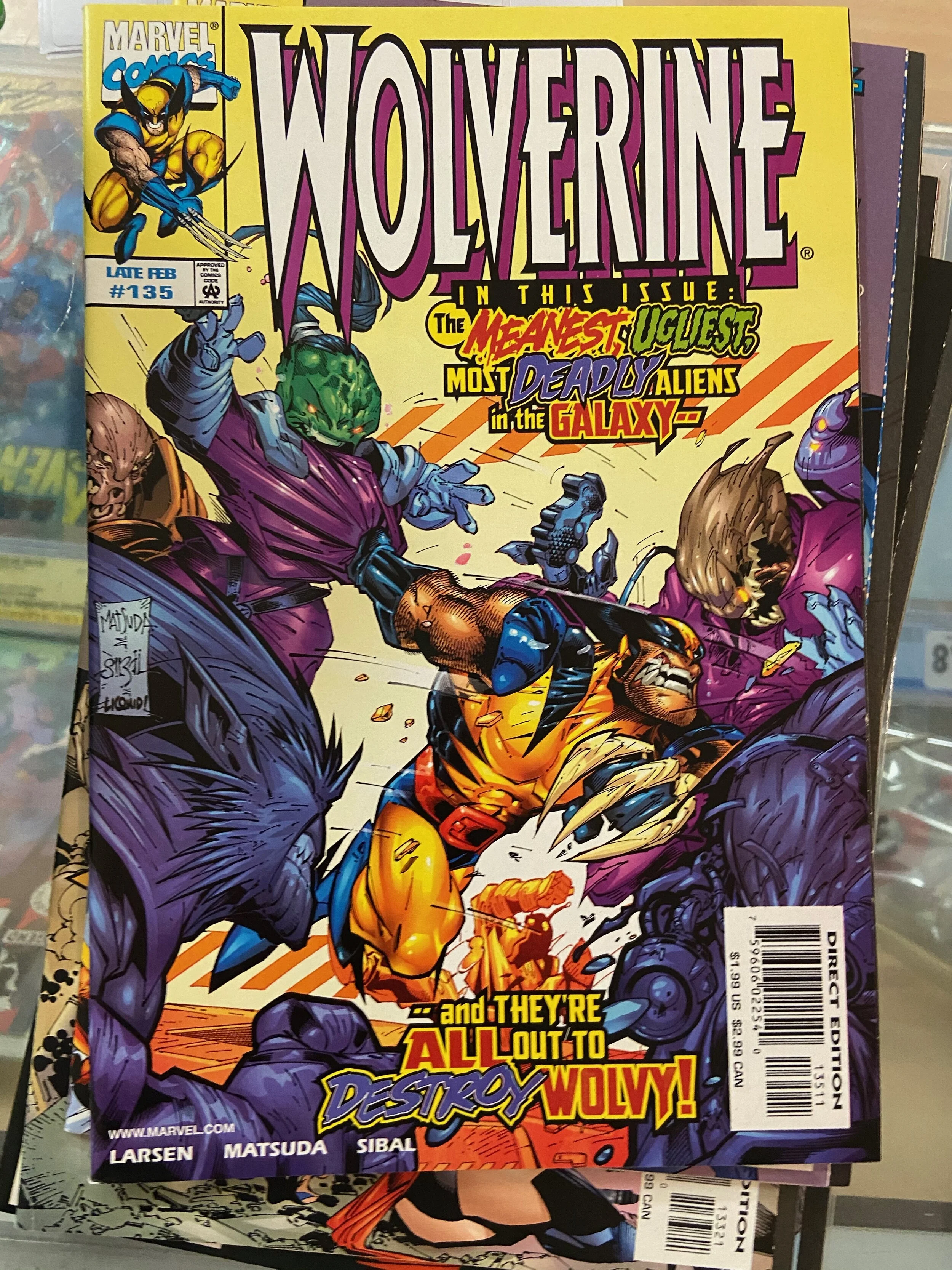 Wolverine Page 1 — The Canadian Comic Bin