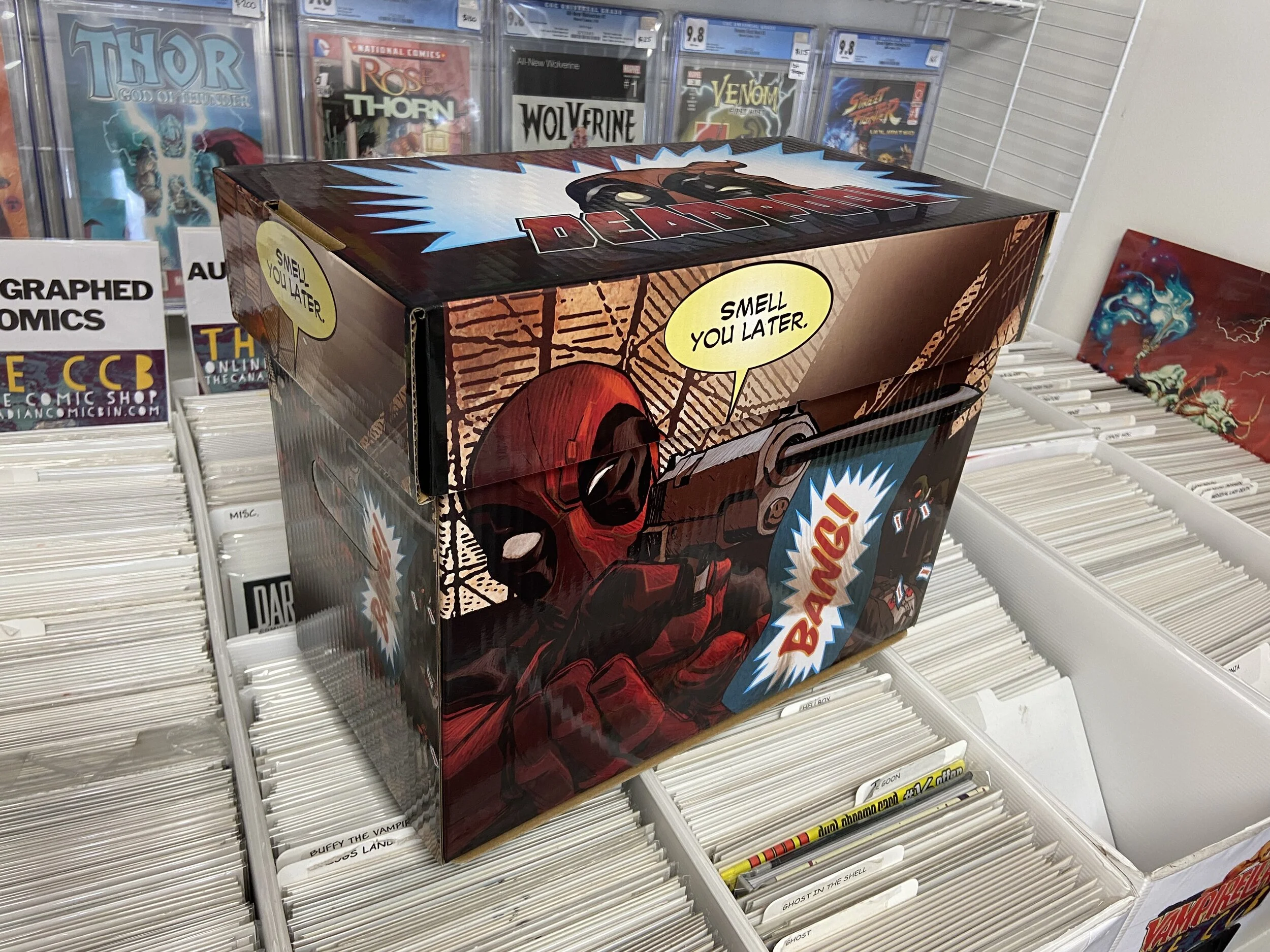 COMIC/CARD SUPPLIES — The Canadian Comic Bin