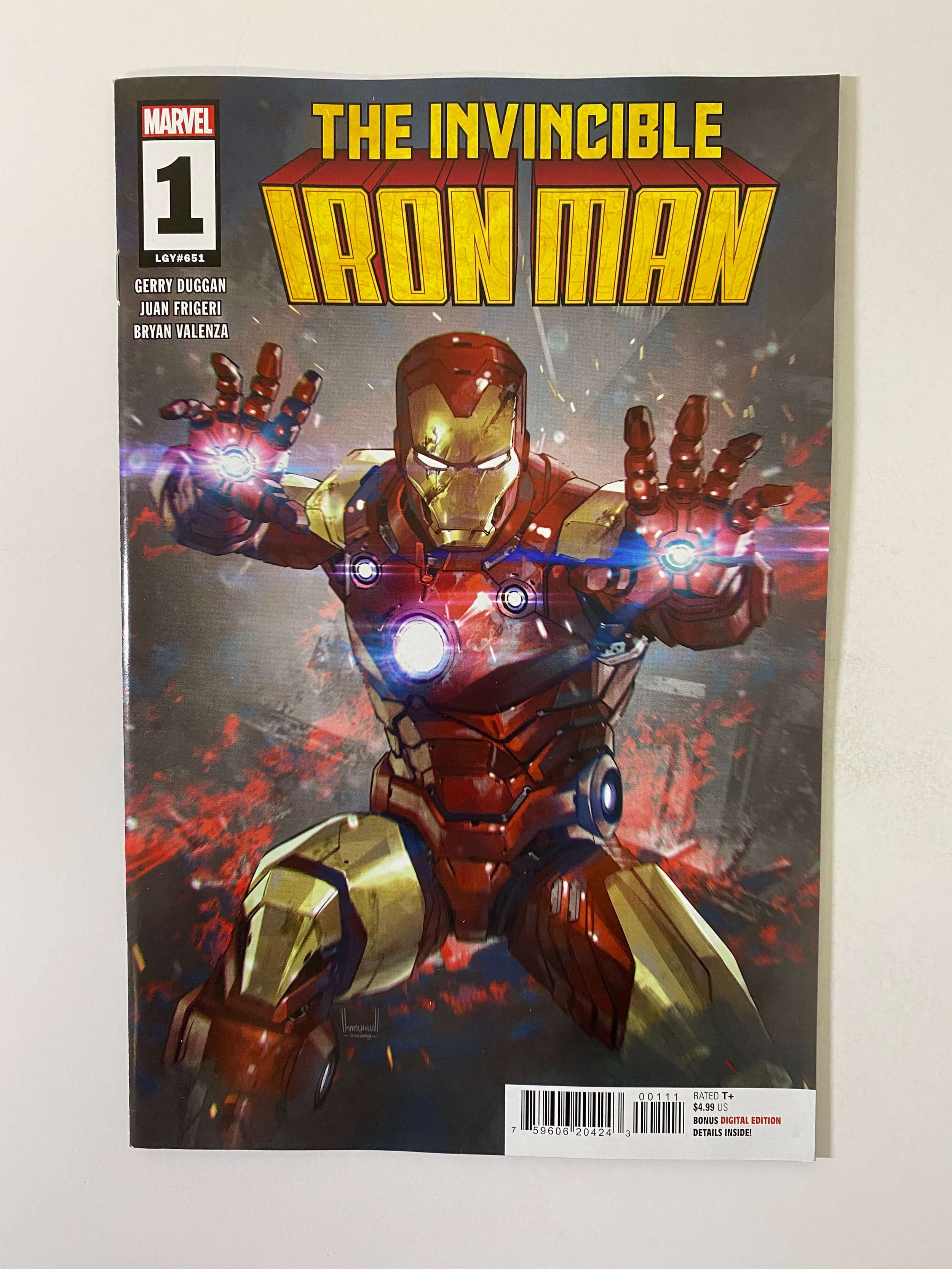 The Invincible Iron Man #1 Vol 10 NM — The Canadian Comic Bin