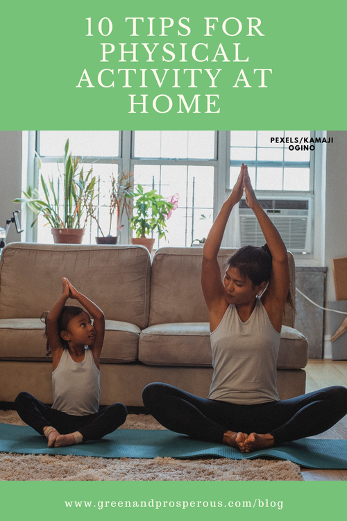 10 Tips for Physical Activity at Home