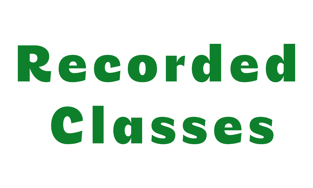 Recorded Classes — Lindsay Stripling