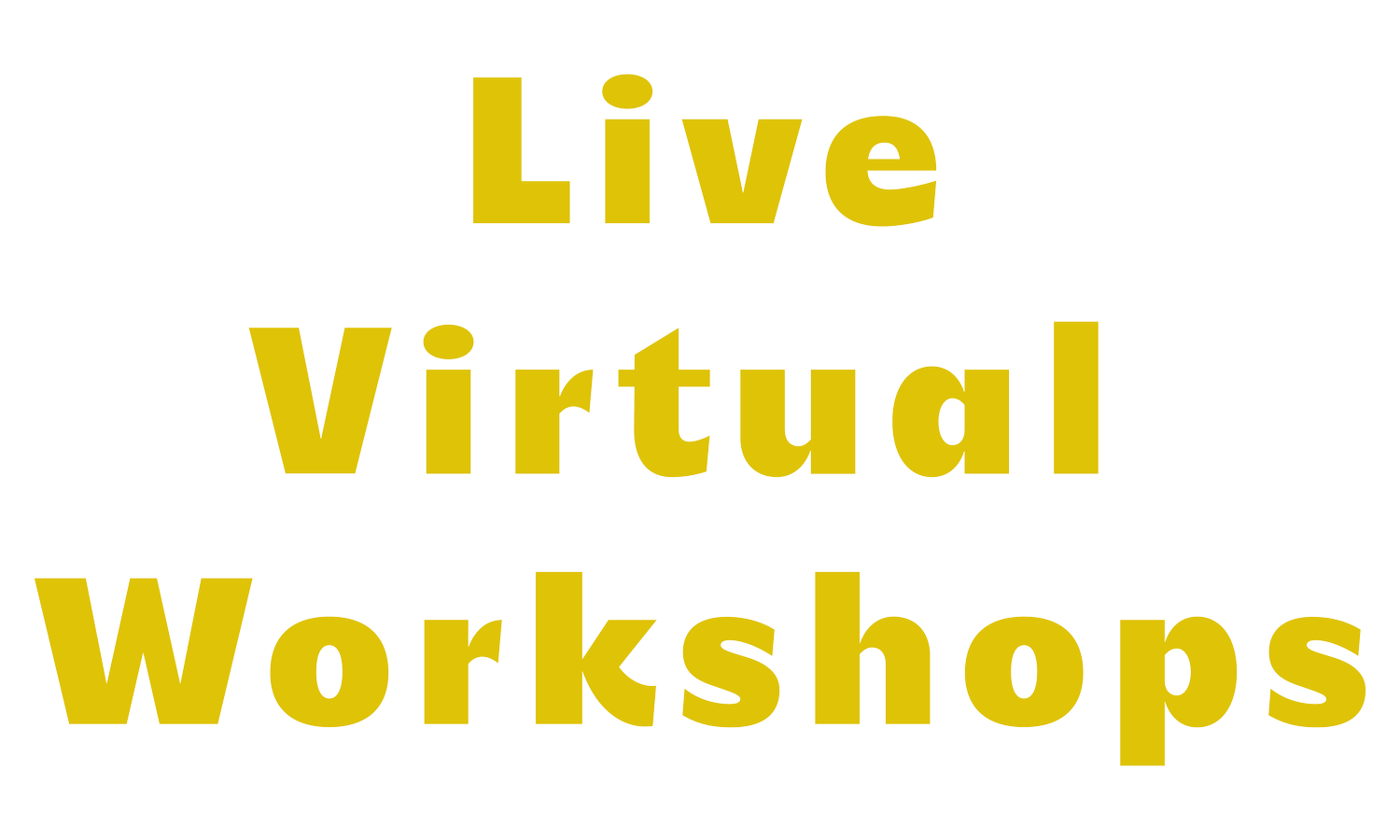 Live Virtual Workshops — Lindsay Stripling