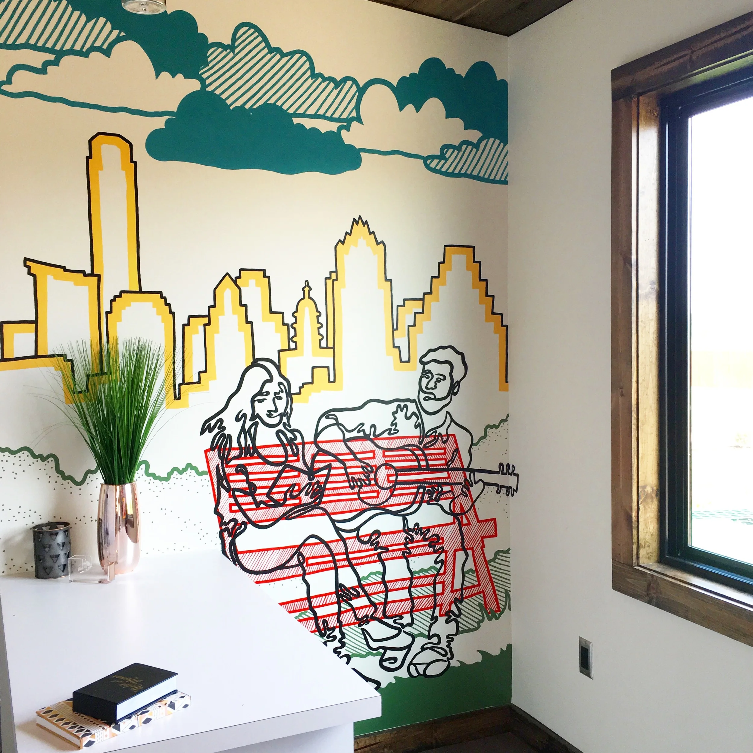 Mural Artist and Illustrator, Austin, TX- Murals — Avery O Design
