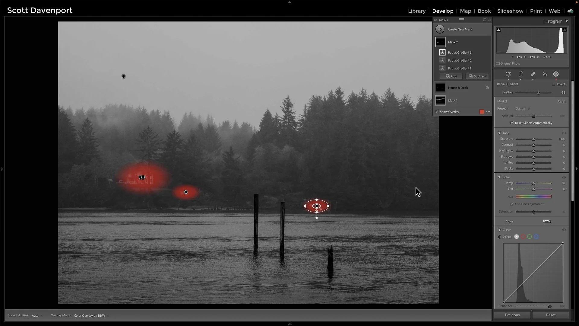 FAST Dodge & Burn With Radial Masks In Lightroom — Scott Davenport ...