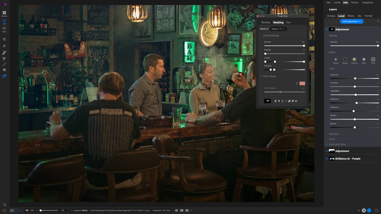 Depth Masks Is My FAVORITE Feature in ON1 Photo RAW 2025 — Scott ...