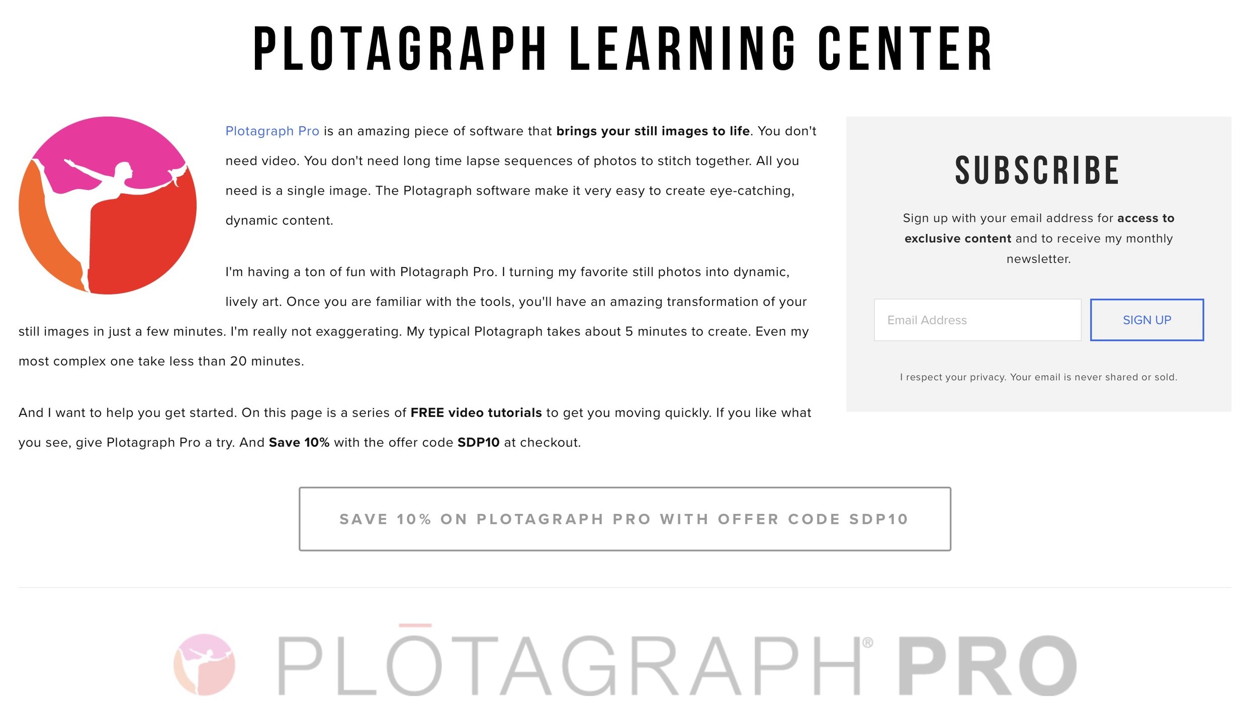 Introducing The Plotagraph Learning Center — Scott Davenport Photography