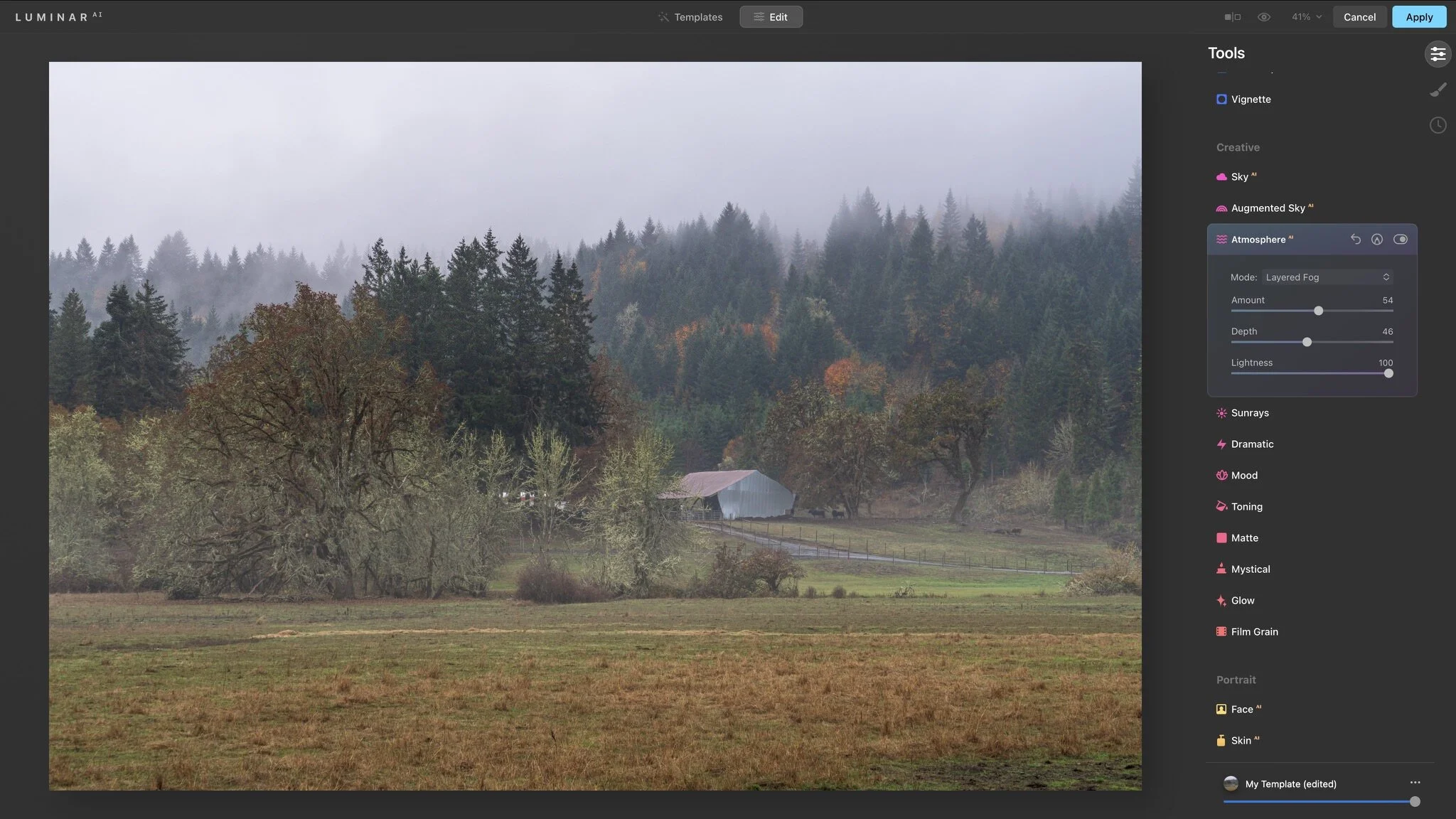 Tips For The Atmosphere AI Tool In Luminar AI — Scott Davenport Photography