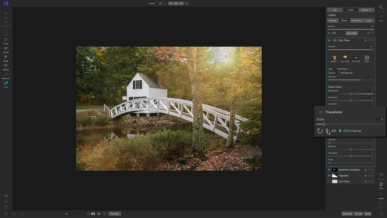 The Sun Flare Filter - ON1 Photo RAW — Scott Davenport Photography