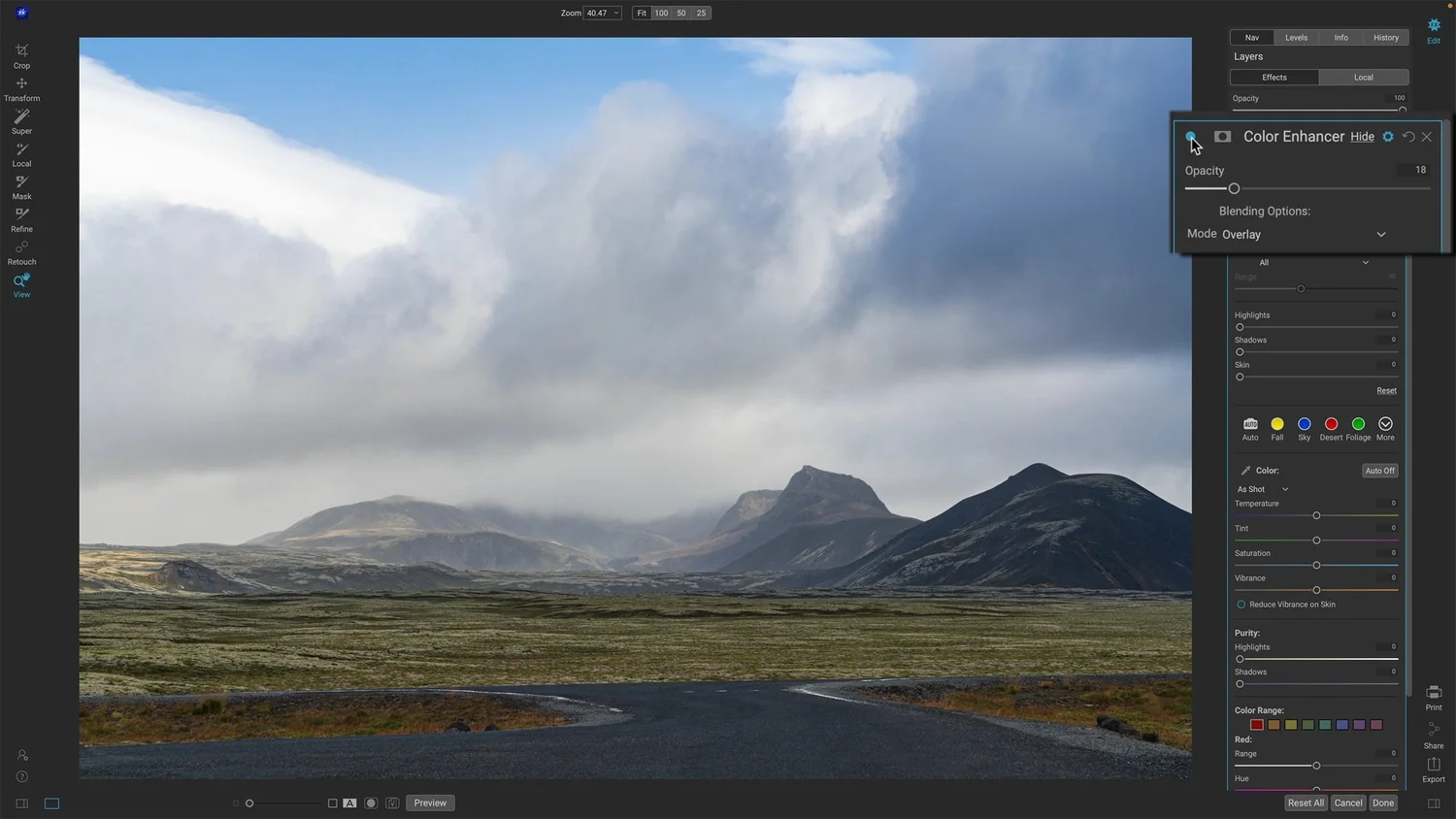The Overlay Blending Mode In ON1 — Scott Davenport Photography