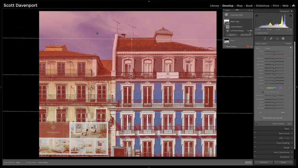 How To Invert Simple And Complex Masks In Lightroom — Scott Davenport ...