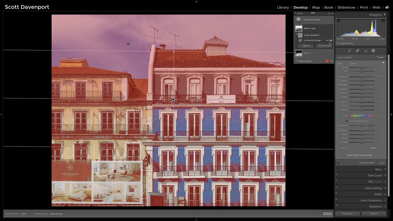 How To Invert Simple And Complex Masks In Lightroom — Scott Davenport ...