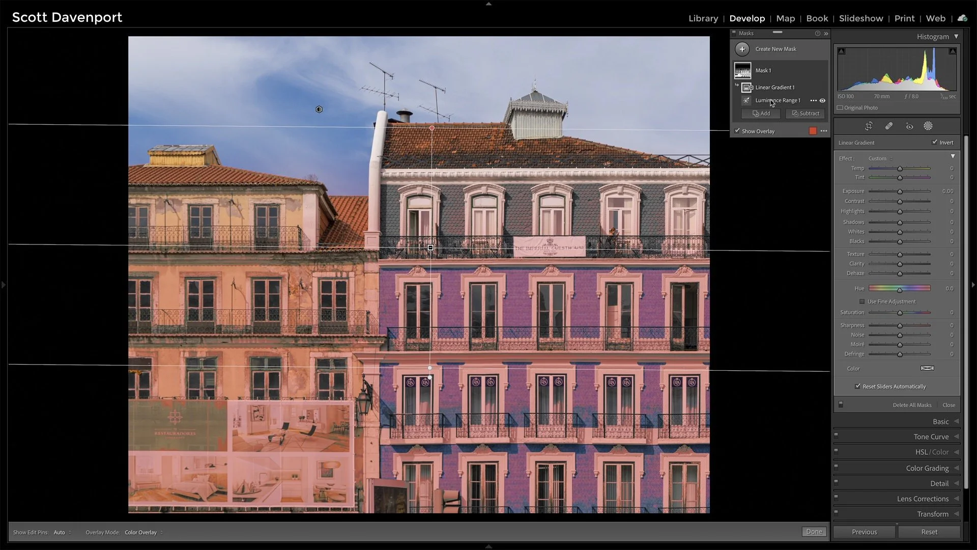 How To Invert Simple And Complex Masks In Lightroom — Scott Davenport ...