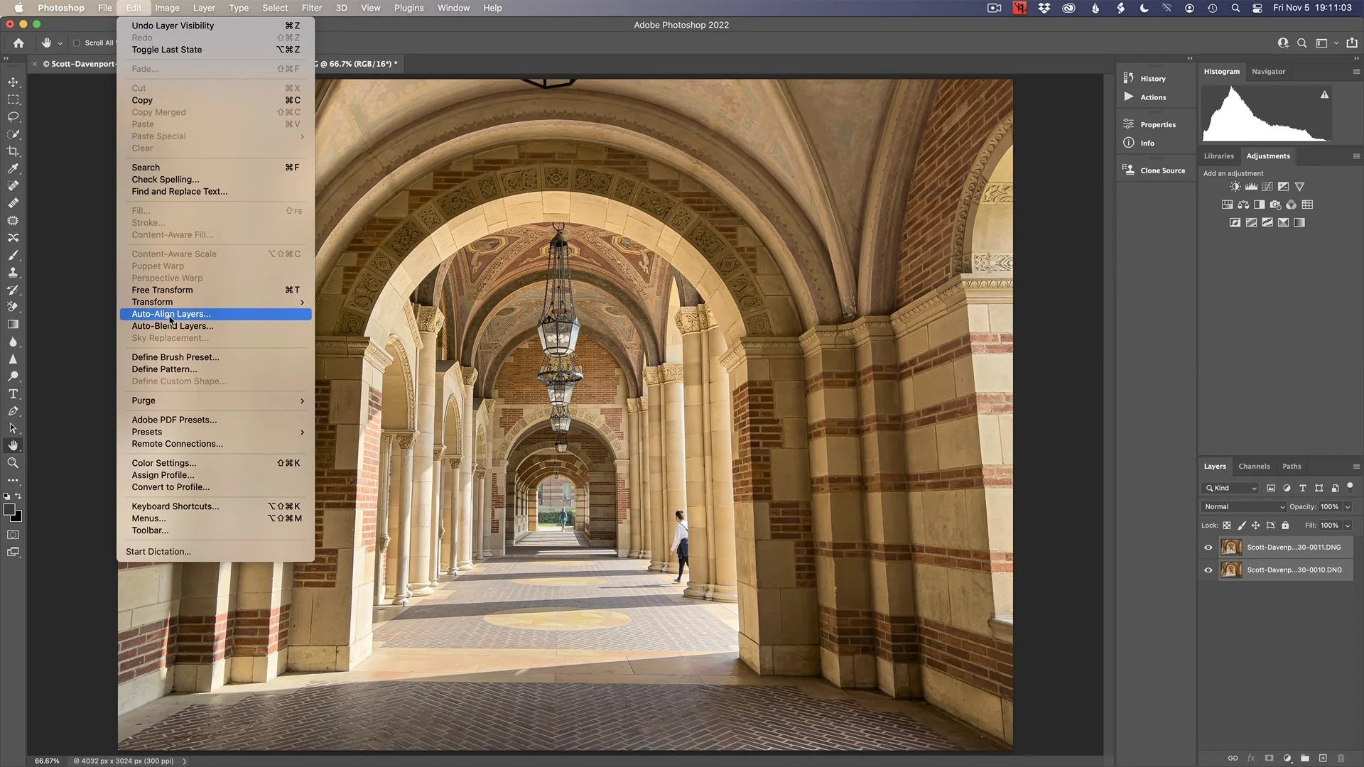 Auto-Align Skewed Images In Photoshop — Scott Davenport Photography