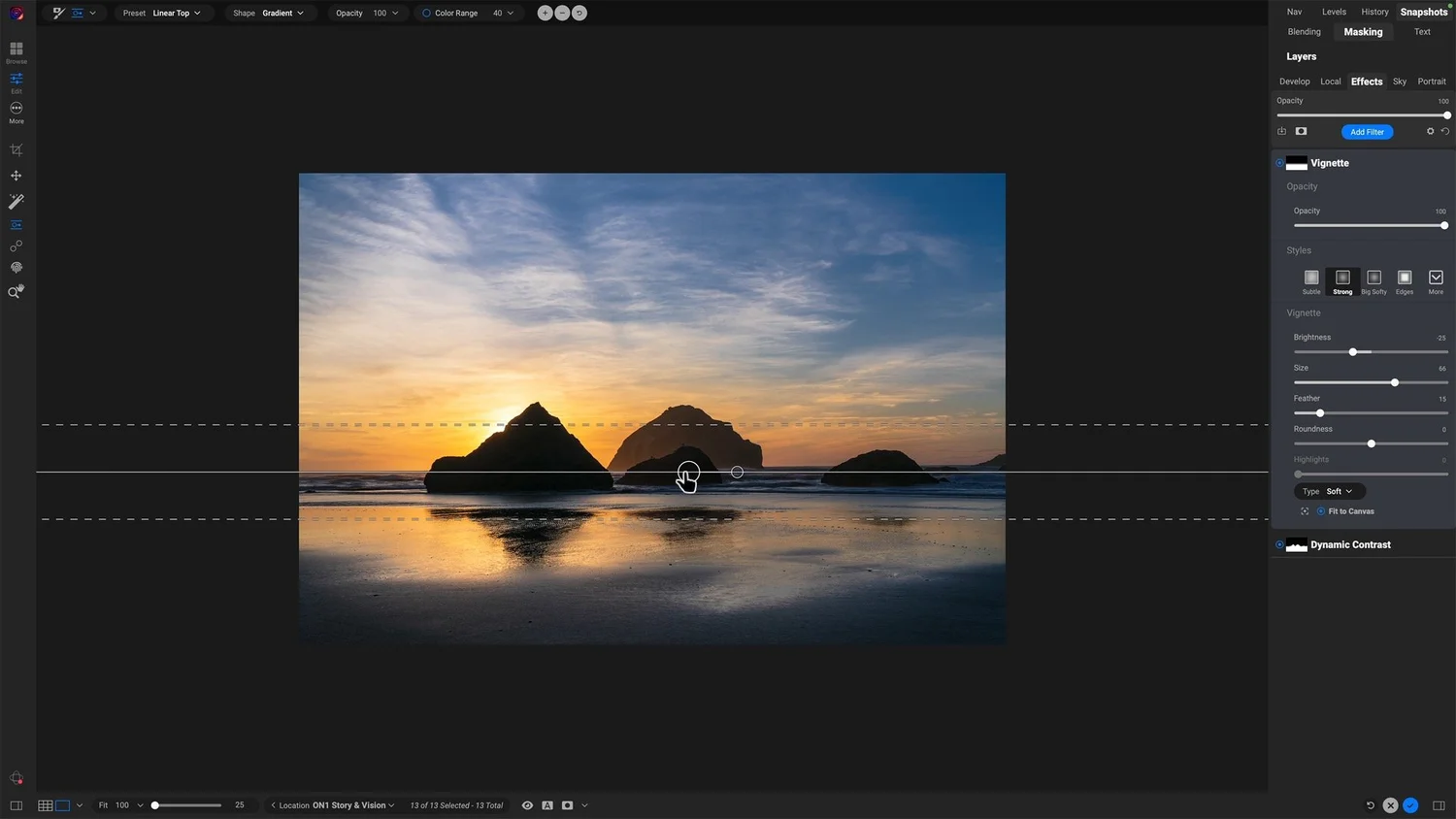 How To Make A Half Vignette — Scott Davenport Photography