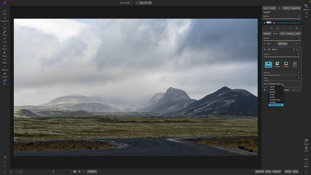 What Are Blending Modes In ON1? — Scott Davenport Photography