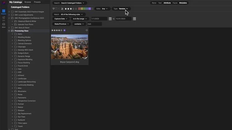 The More Powerful Search Bar In ON1 Photo RAW 2024 — Scott Davenport ...
