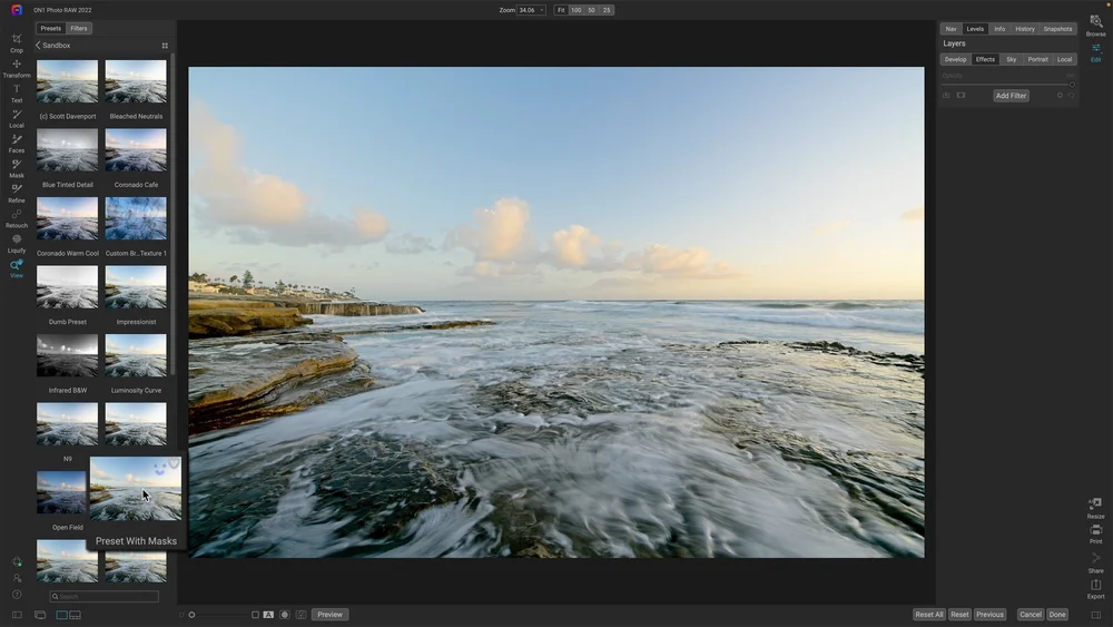 Using Masks In ON1 Presets — Scott Davenport Photography