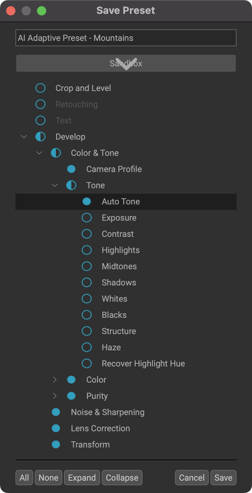 How To Make AI Adaptive Presets In ON1 Photo RAW — Scott Davenport Photography