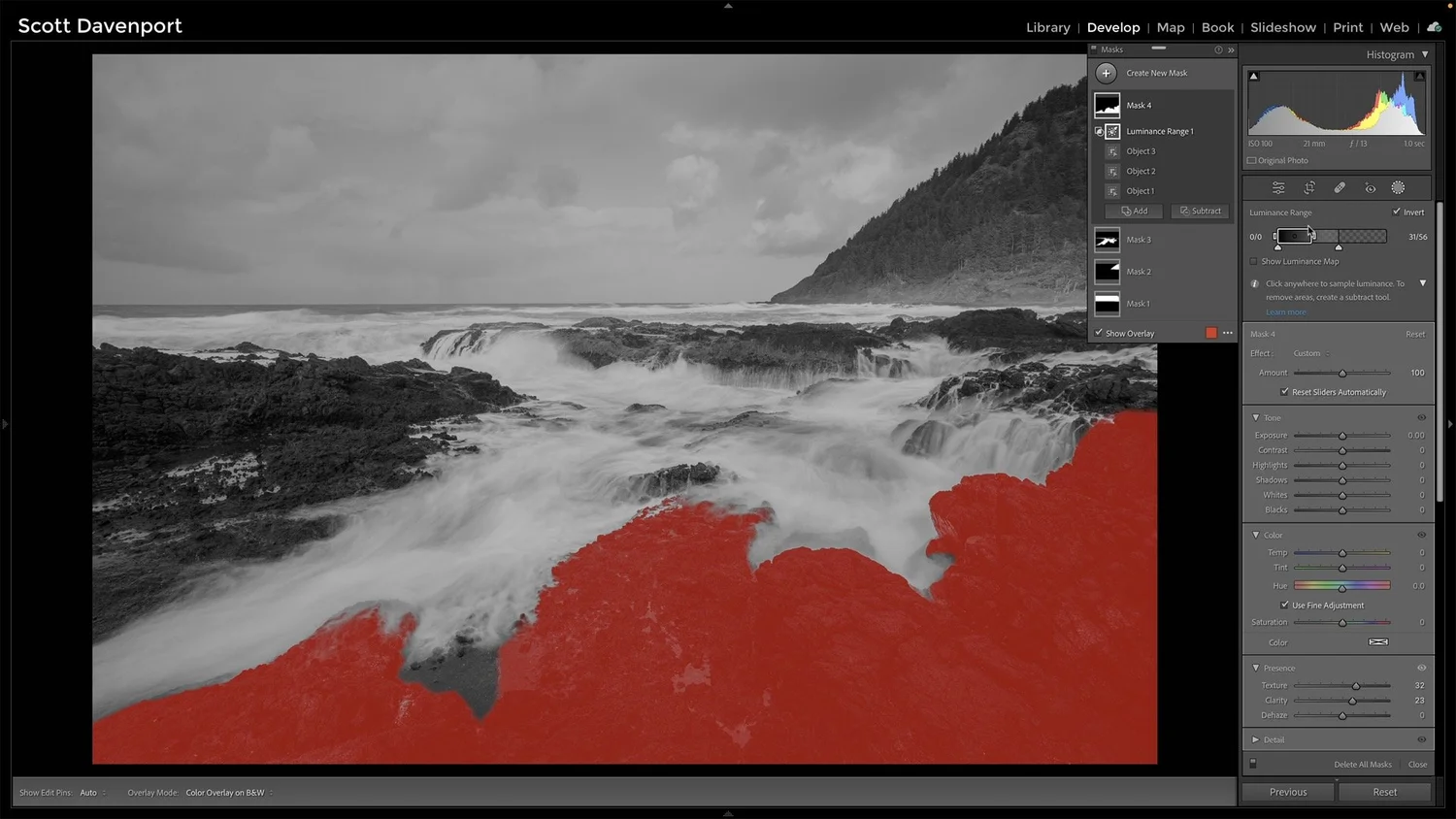 A Deeper Look At Intersecting Masks In Lightroom — Scott Davenport ...