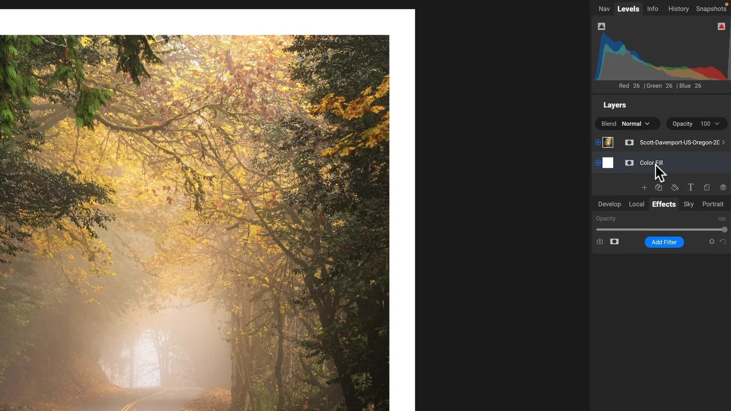 Frame Your Image Like A Polaroid In ON1 Photo RAW — Scott Davenport Photography