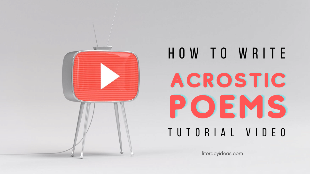 Writing Poetry: A guide for students and teachers. — Literacy Ideas