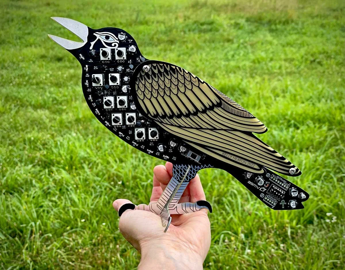 Analog Electronic Crow — Kelly Heaton Studio