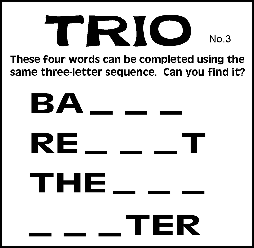 Trio — Knight Features | Content Worth Sharing