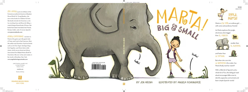 Check It Out--The Cover for Marta Big and Small! — Jen Arena ...