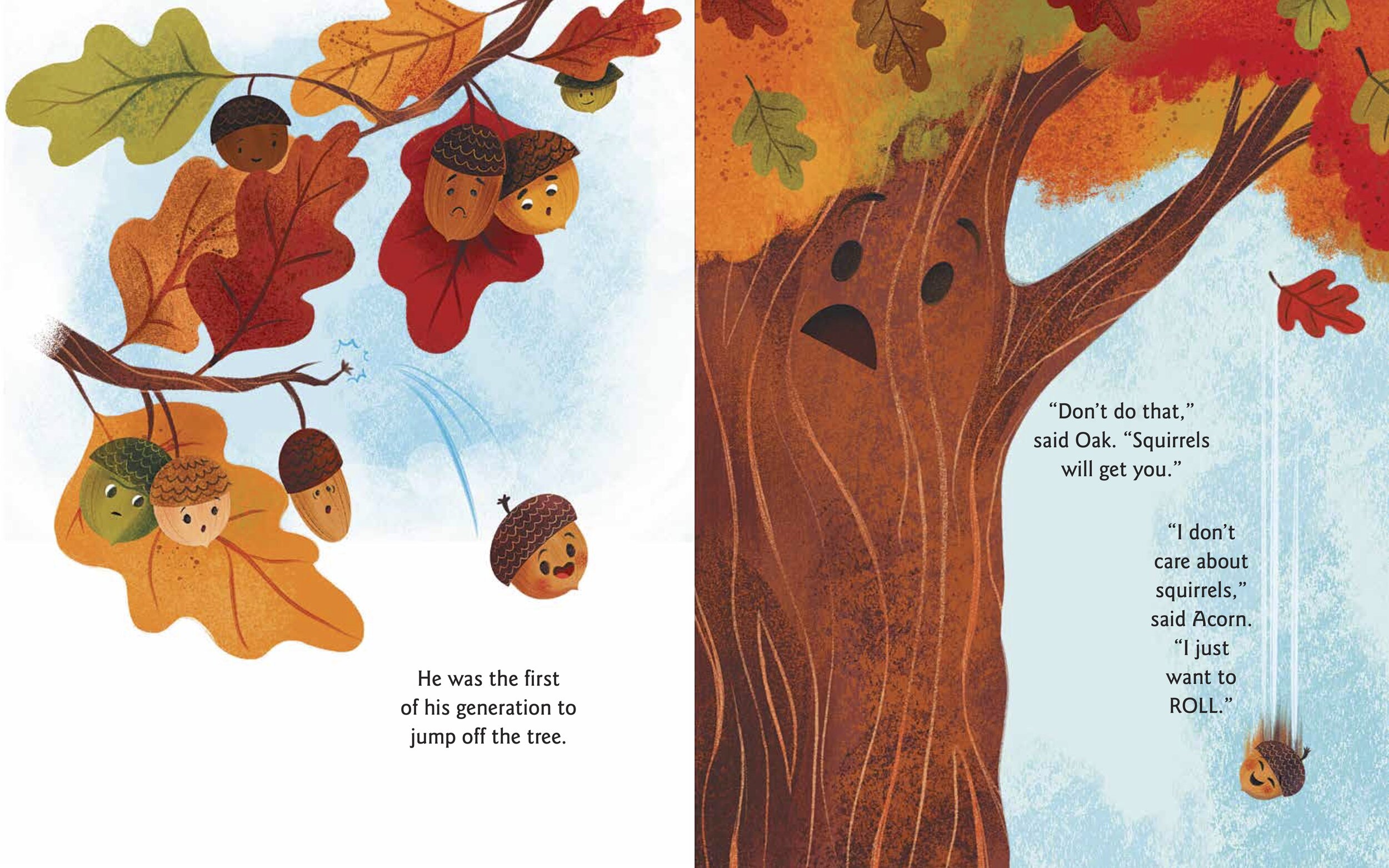 Acorn Was a Little Wild — Jen Arena . . . books for kids