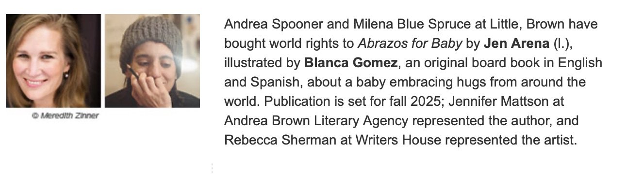 What's New — Jen Arena . . . books for kids