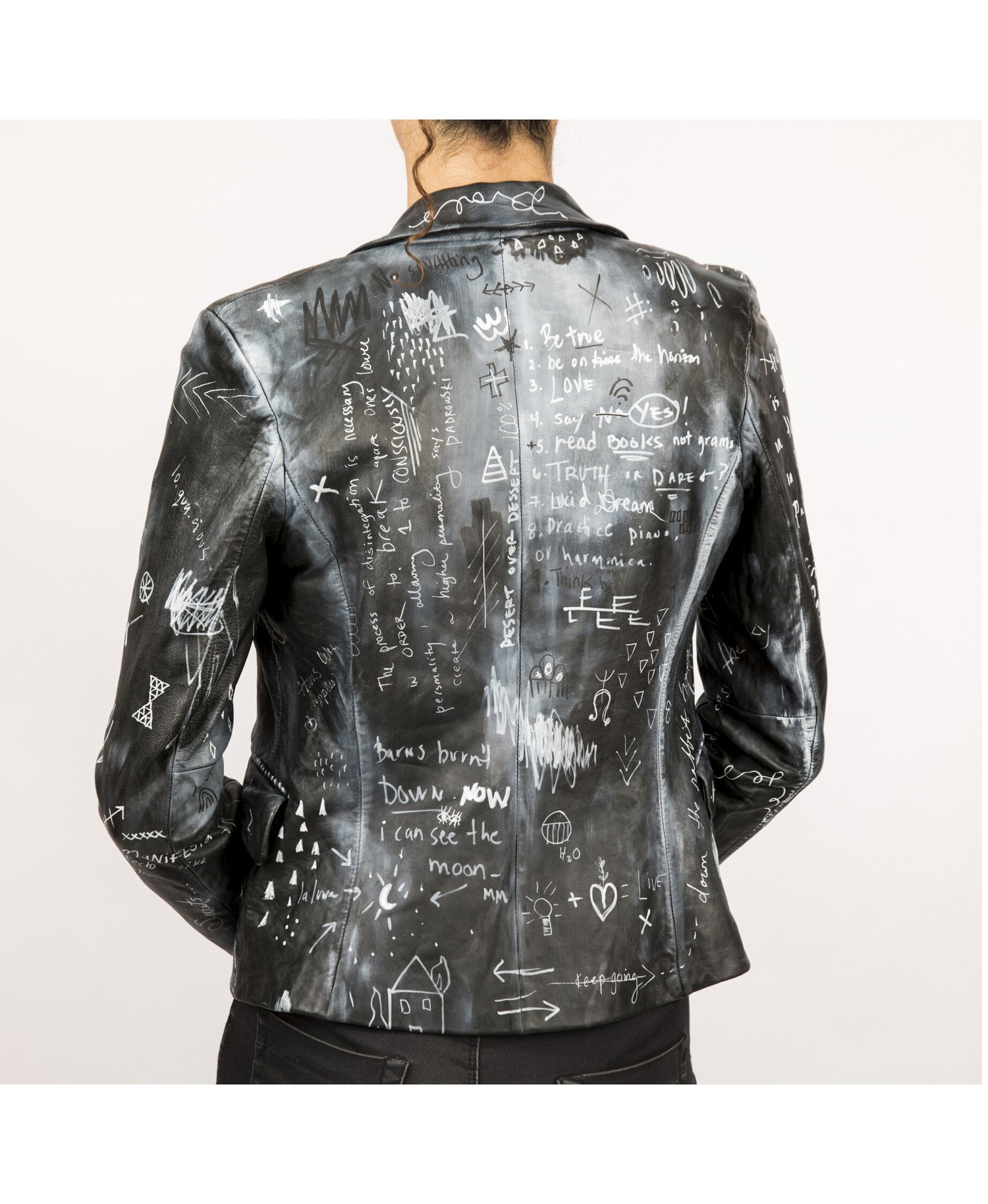 Metal Leather Jacket