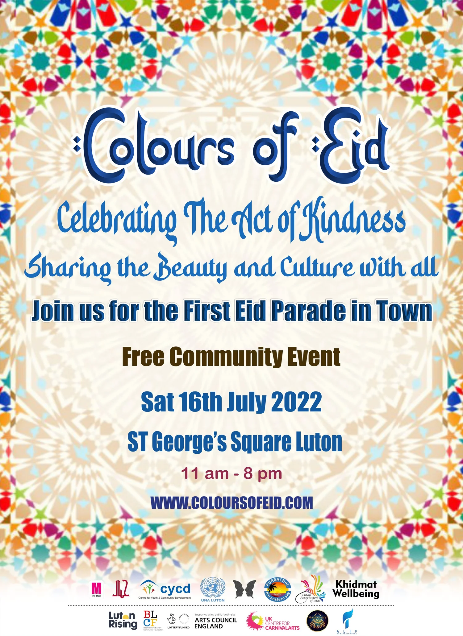 Clouds of Blessings at Colours of Eid Festival Parade at St George's ...
