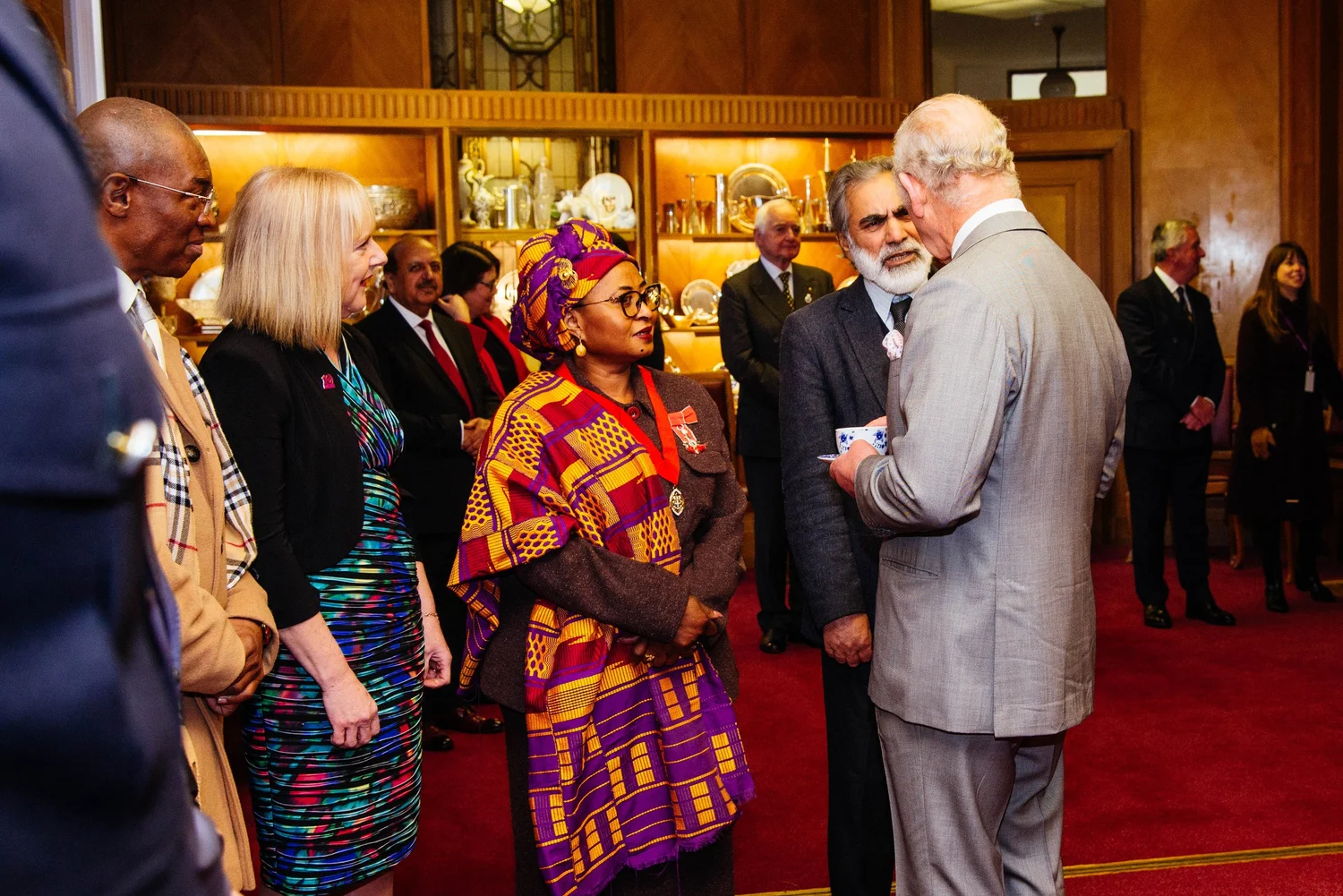 His Majesty King Charles visits Luton Town Hall, Luton DART and Guru ...