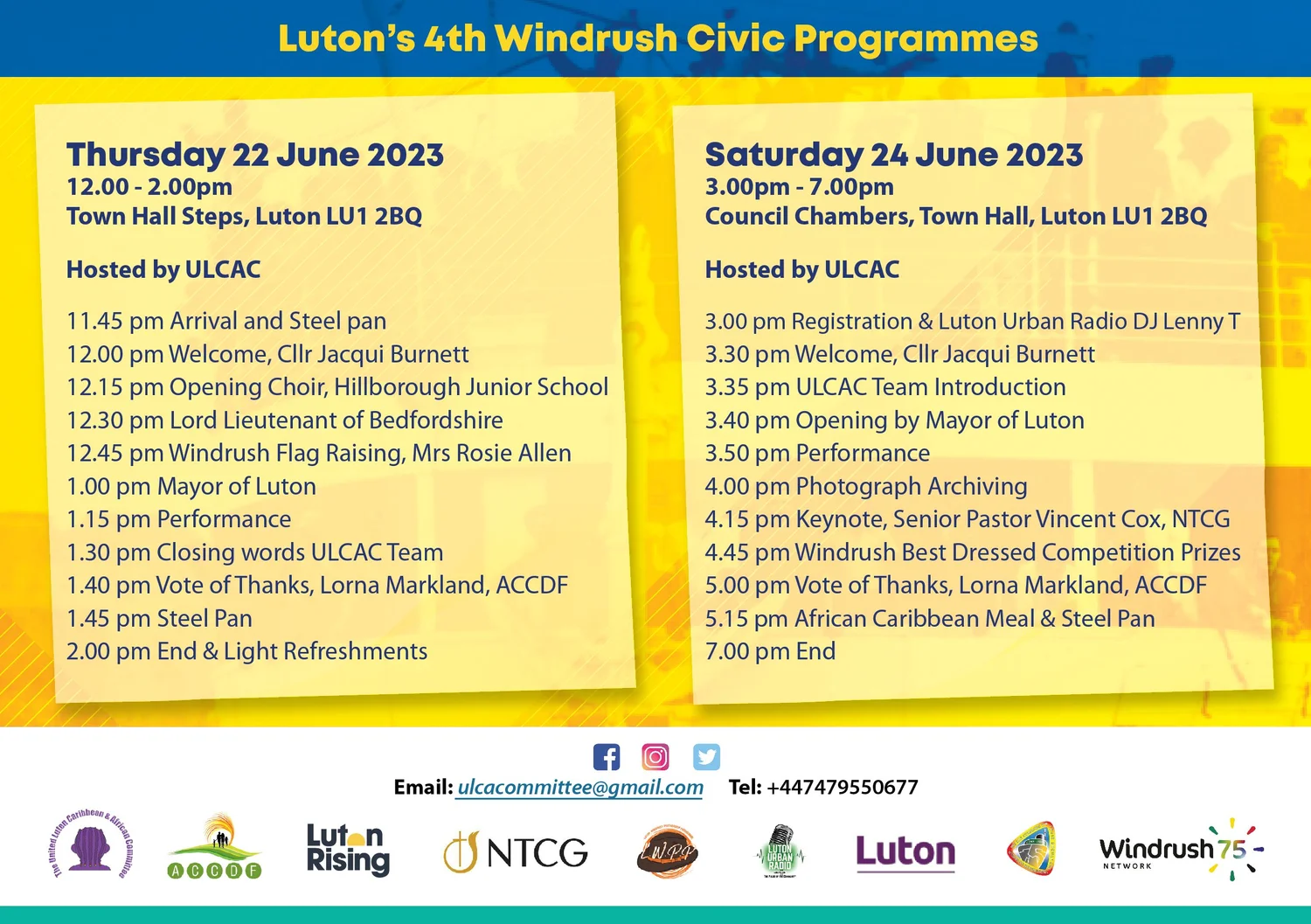 Windrush Celebrating the 75th anniversary — Grassroots