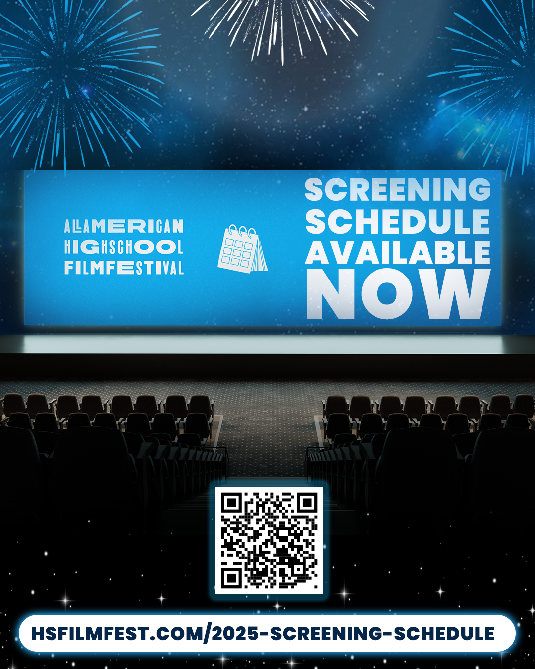 2025 Screening Schedule — All American High School Film Festival