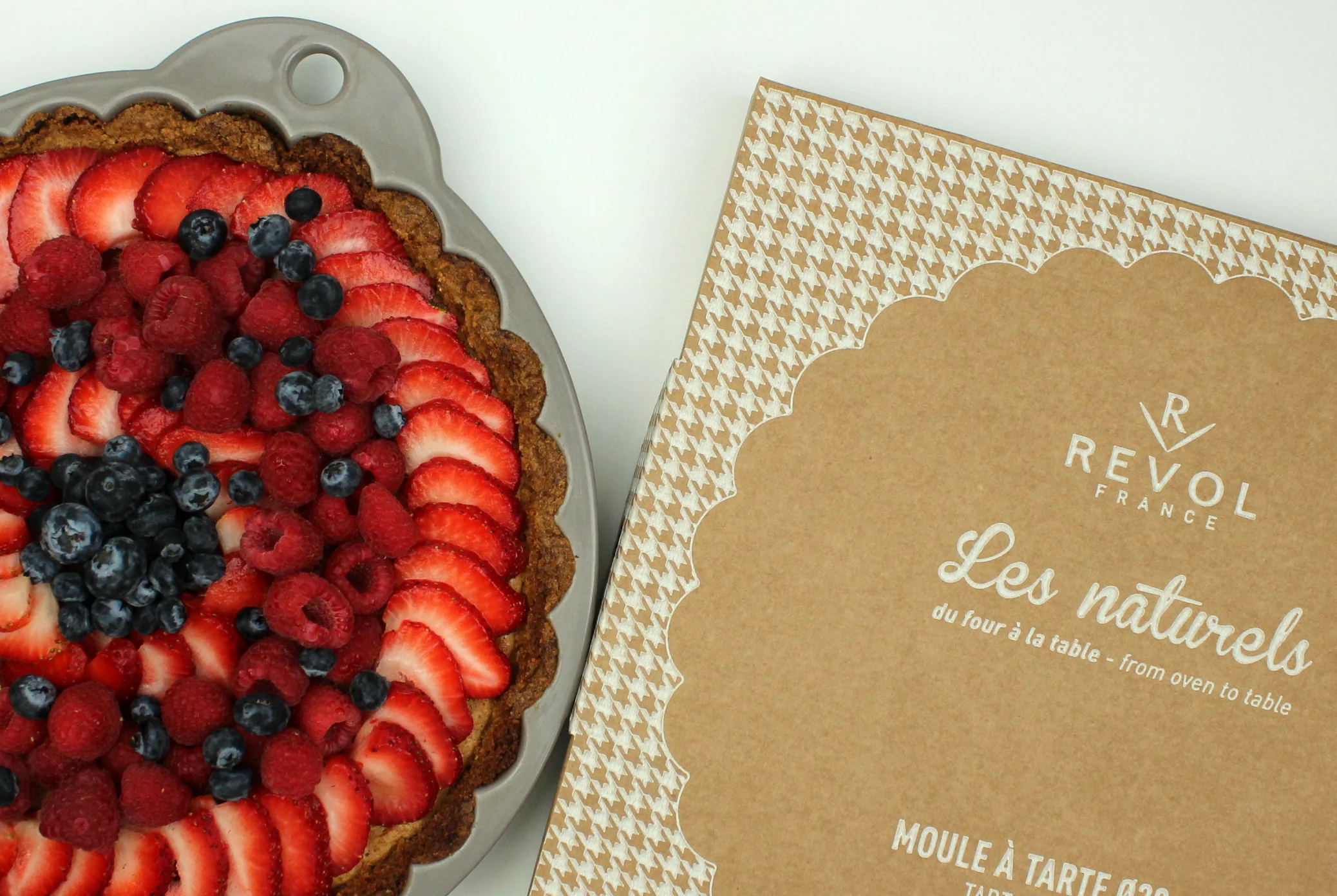 A patriotic tart ft. Revol bakeware and Royal Copenhagen dinnerware ...