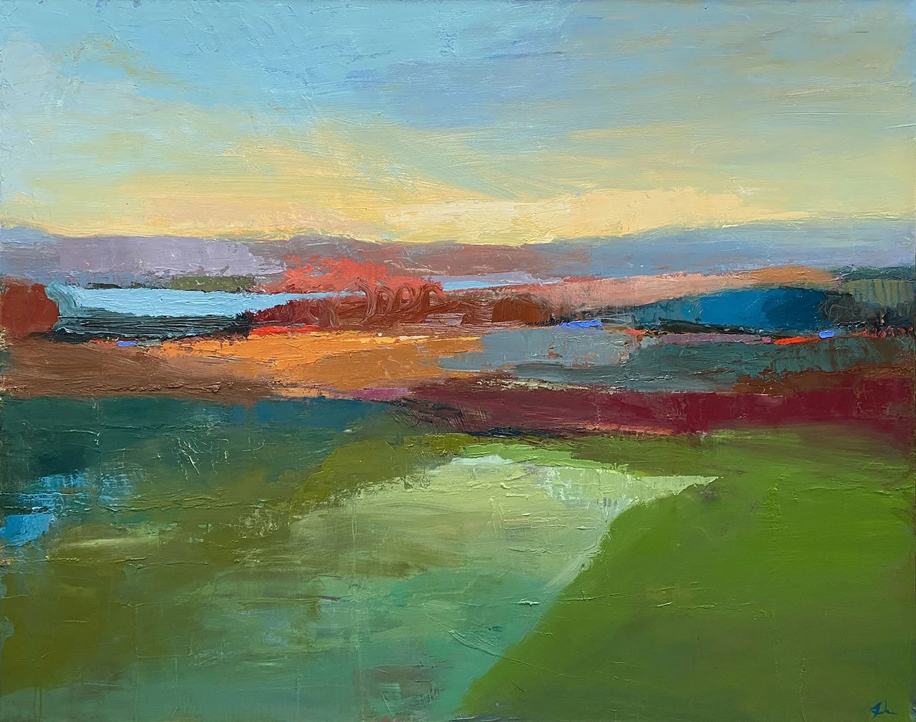 ANDREW FAULKNER FINE ART - Andrew Faulkner Painting - HOME - Landscape ...