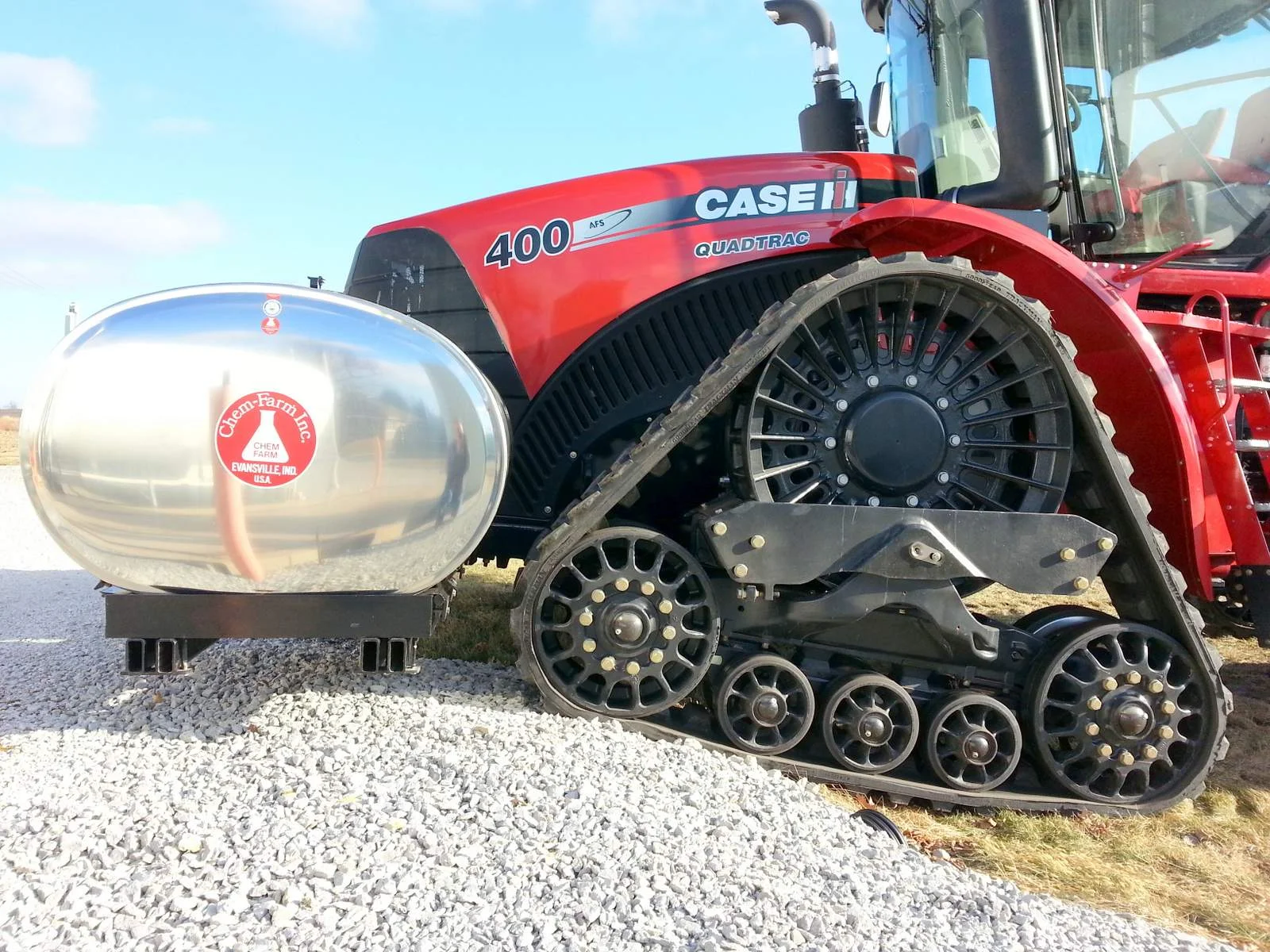 CaseIH Rowtrac tank brackets now available — Kelley Engineering, LLC