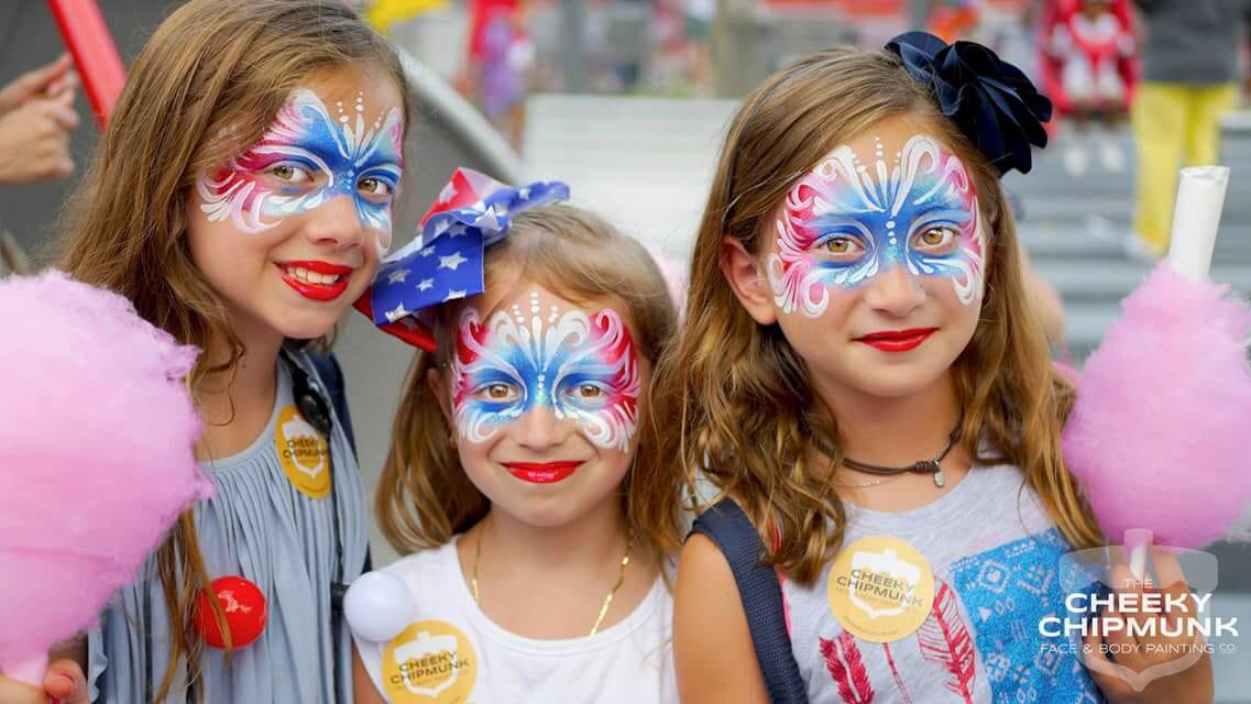 Face Painting — The Cheeky Chipmunk, NYC